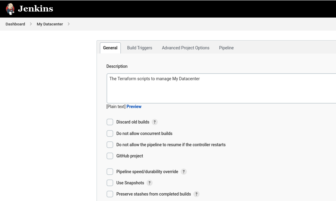 Jenkins to manage a libvirt infrastructure with Terraform | Johnny ...